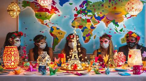 Around the World in One Night: Global Party Theme Ideas ...